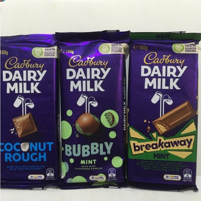 Jual Cadbury Dairy Milk 160-180 Gr | Shopee Indonesia
