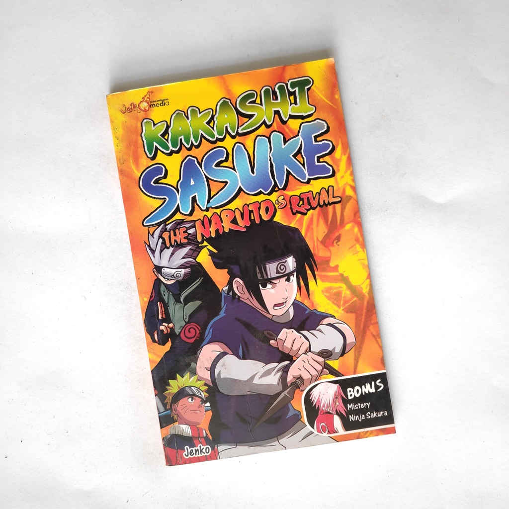 Jual Buku Kakashi Sasuke The Naruto Rival OS Kolpri | Shopee Indonesia