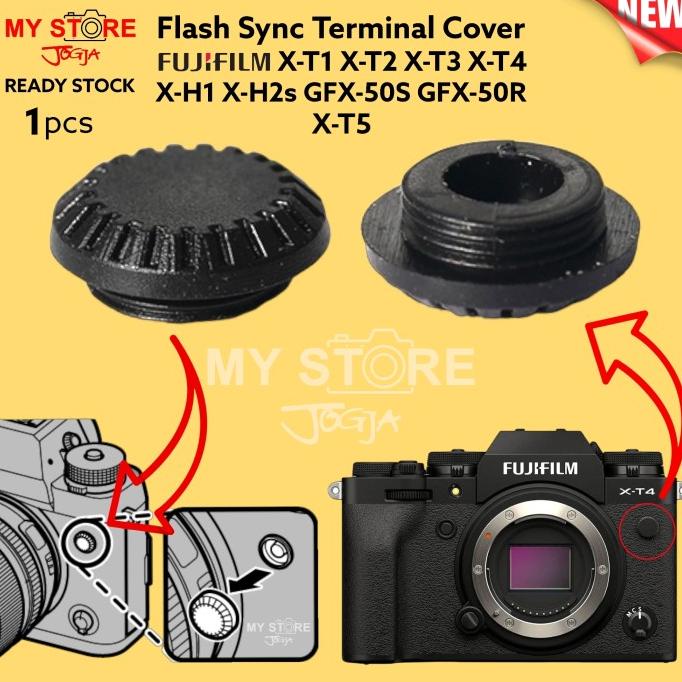 Jual xie Flash sync terminal cover cap port camera fujifilm Fuji X-T5 XT5 | Shopee Indonesia