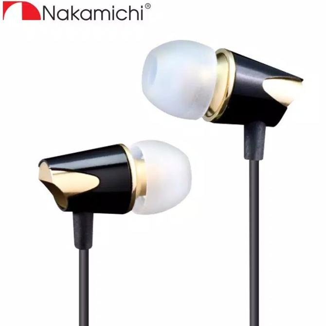 Jual nakamichi N7 original super defined bass Earphone with Mic grs ...