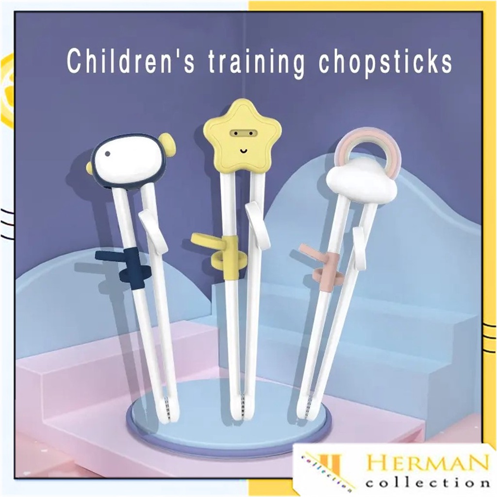 Jual HC Sumpit Anak Karakter Training Chopstick Sumpit Untuk Belajar ...