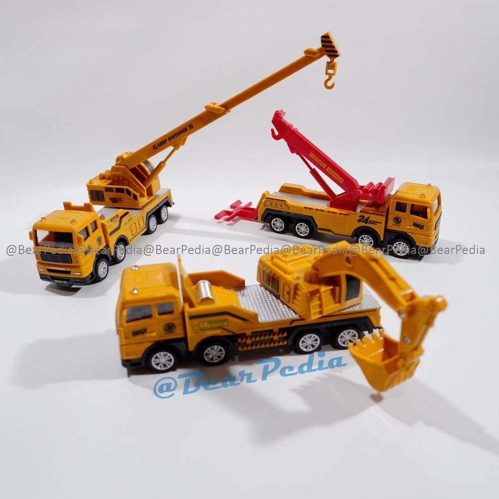Jual TERLARIS DIECAST KONSTRUKSI ALAT BERAT HIDRAULIK CRANE / HIDROLIK ...