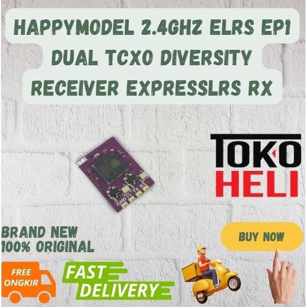 Jual Happymodel 2.4Ghz ELRS EP1 DUAL TCXO Diversity Receiver ExpressLRS ...