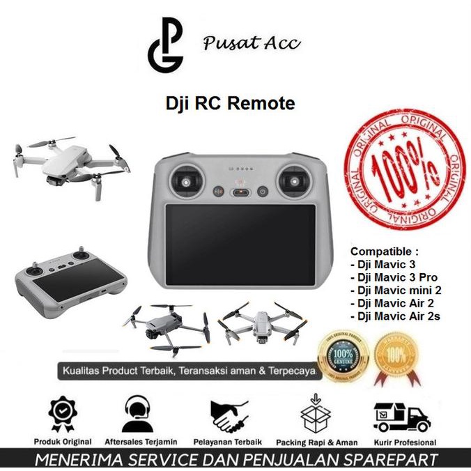 Jual Dji RC Smart Remote Controller Dji Mavic 3/Mini 3 Pro/Air 2S Drone ...