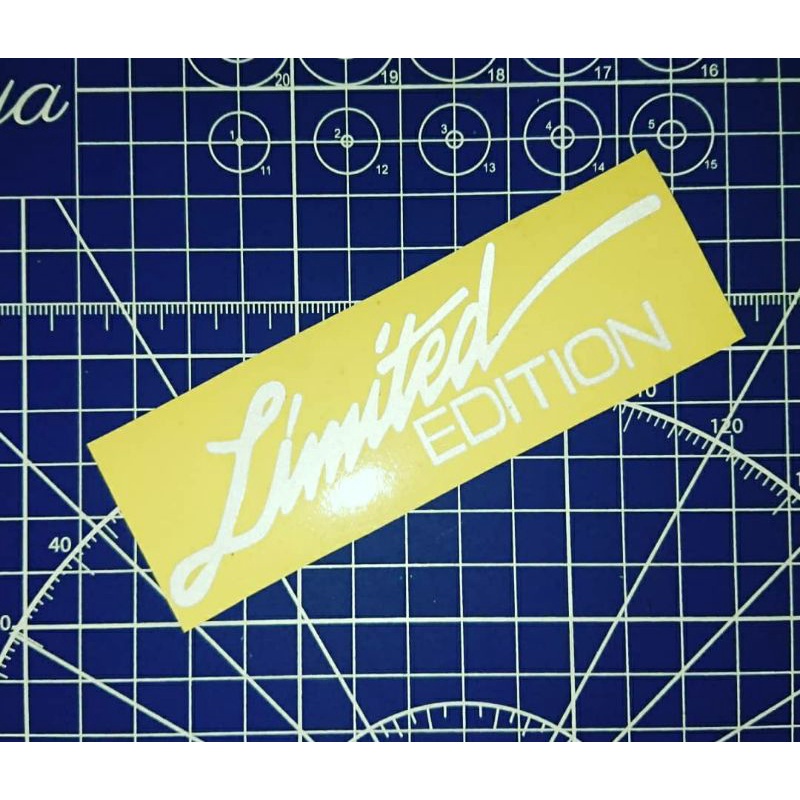 Jual sticker limited edition | stiker limited edition | Shopee Indonesia