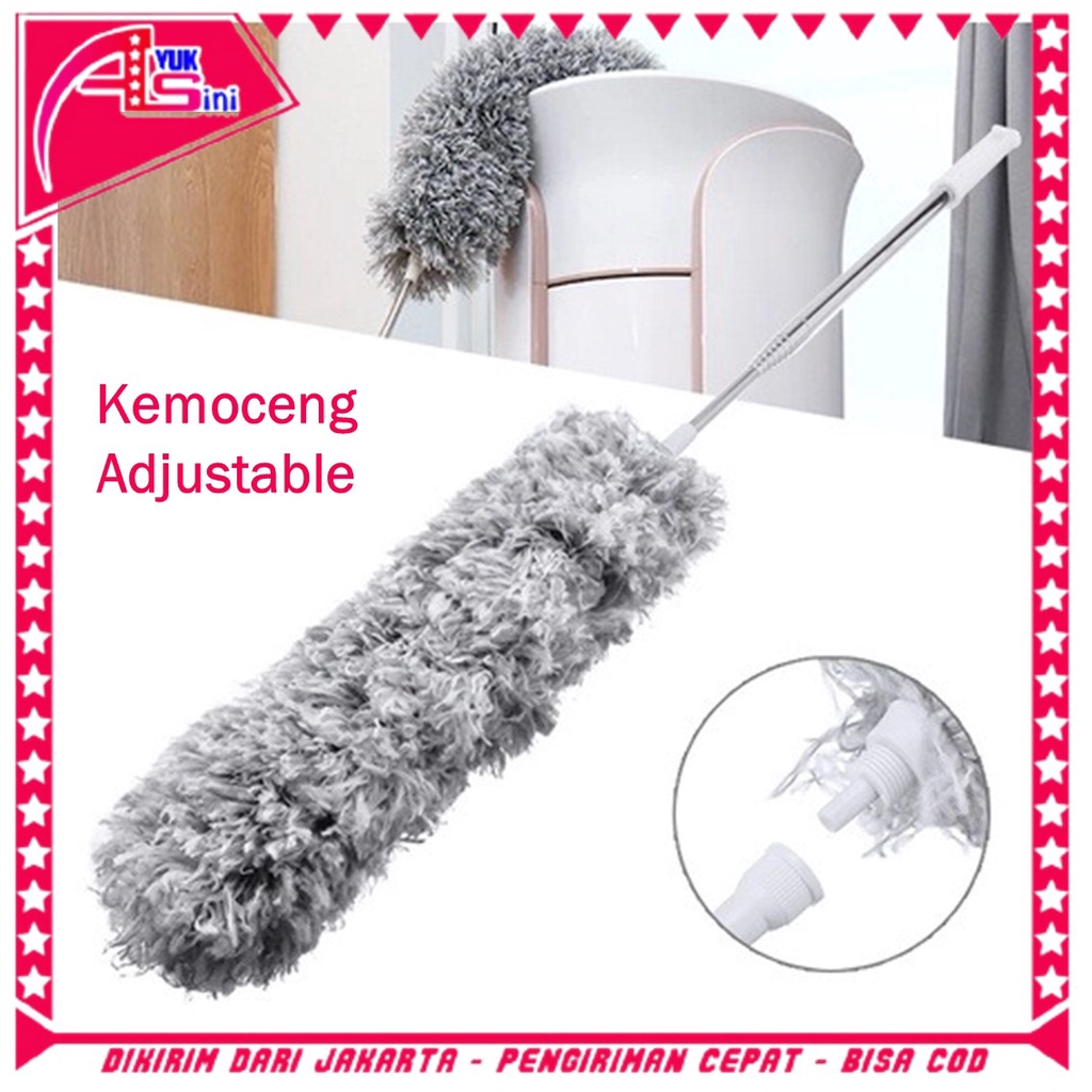 Jual AS Kemoceng Bulu Microfiber Gagang Panjang 2.5 Meter Kemoceng ...