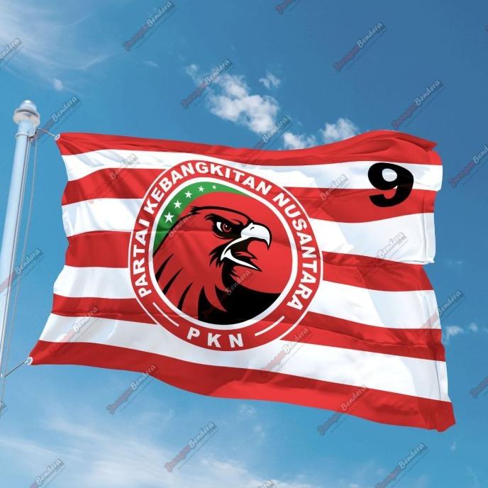 Jual Bendera PKN / Partai Kebangkitan Nusantara Uk. 100x150cm | Shopee ...