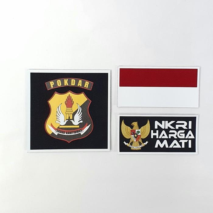 Jual Emblem Velcro Logo Pokdar 1 Set | Shopee Indonesia