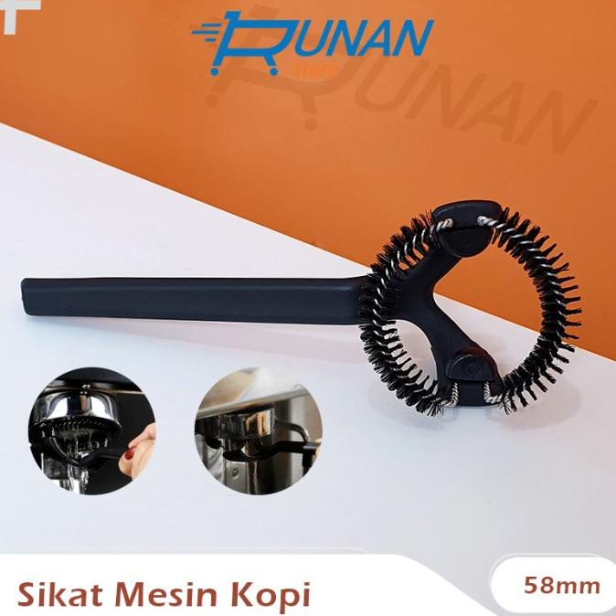 Jual Sikat Mesin Espresso Group Head Nylon Brush Coffee Machine Sikat ...