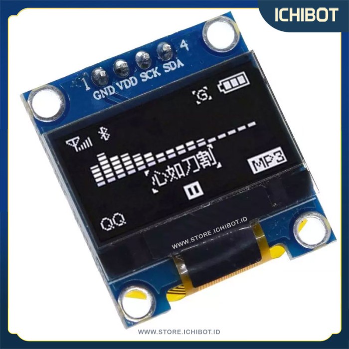 Jual LCD OLED 0.96 IIC 128X64 I2C | Shopee Indonesia