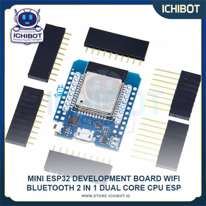 Jual Mini ESP32 Development Board WiFi Bluetooth 2 in 1 Dual Core CPU ESP | Shopee Indonesia