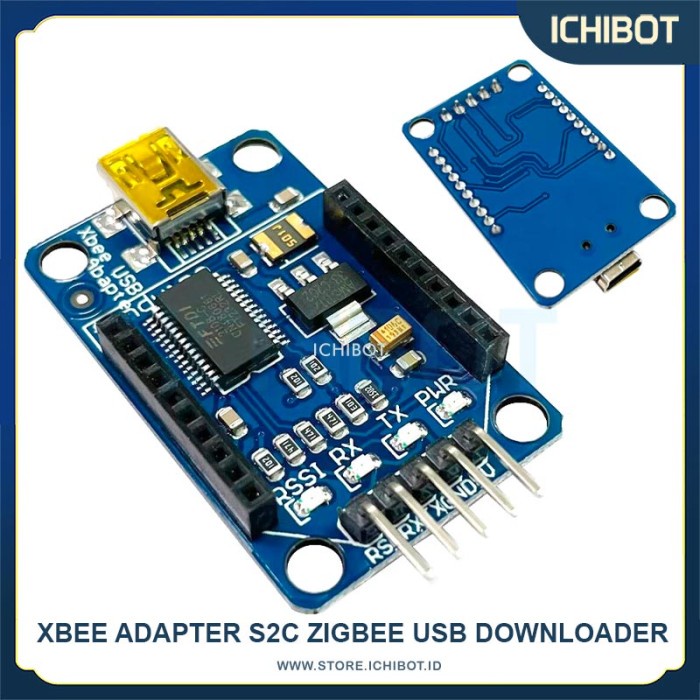 Jual XBee Adapter S2C Zigbee USB Downloader FT232RL Adaptor | Shopee Indonesia