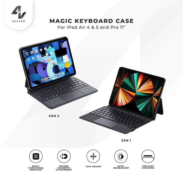 Jual Magic Keyboard Ipad Case Air 5 Pro 11" Floating Cantiveler ...