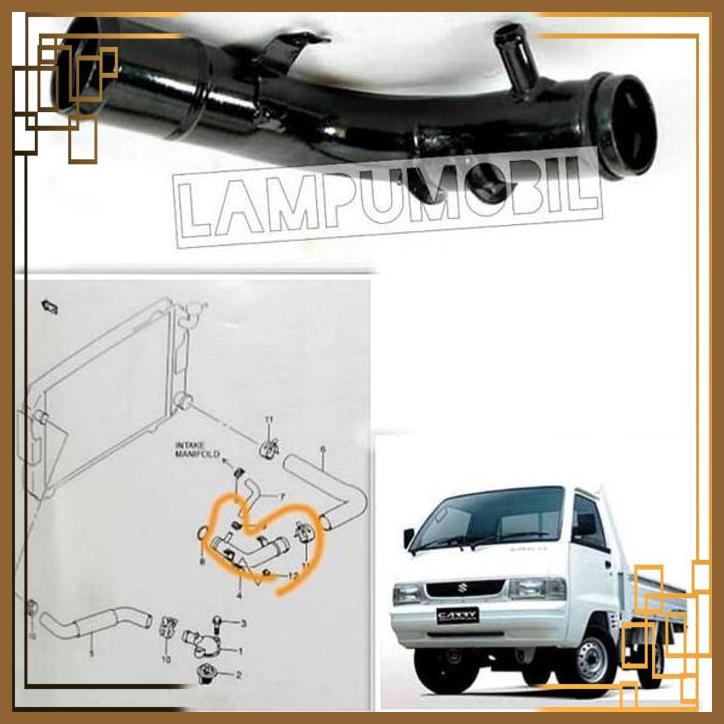 Jual [LMBL] PIPA JALUR WATER INLET RADIATOR SUZUKI CARRY FUTURA ...