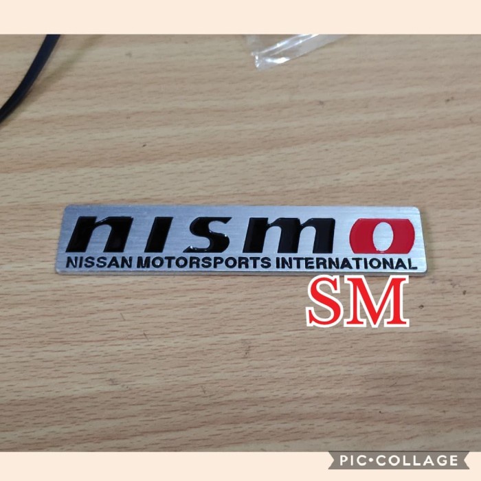 Jual Satu Buah Emblem Alumunium Nismo Kotak Kode Ha363 | Shopee Indonesia