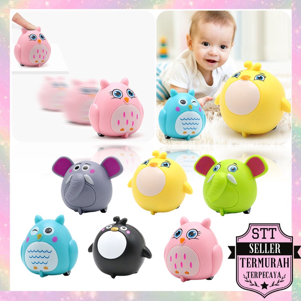 Jual STT Mainan Anak Mobilan Bentuk Binatang Mainan Lucu Tarik Mundur ...