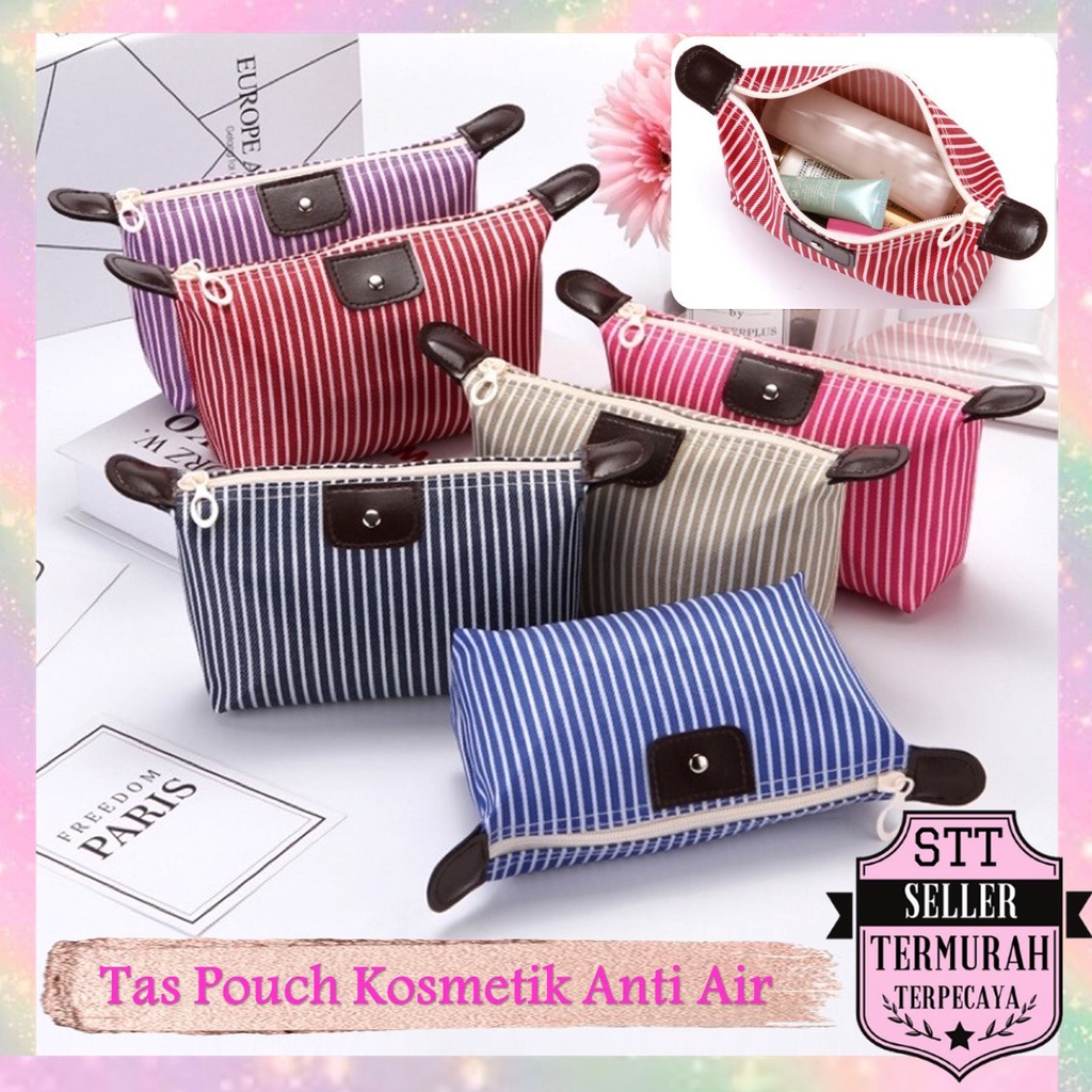 Jual STT Tas Pouch Kosmetik Makeup Alat Mandi Organizer Anti Air Motif ...