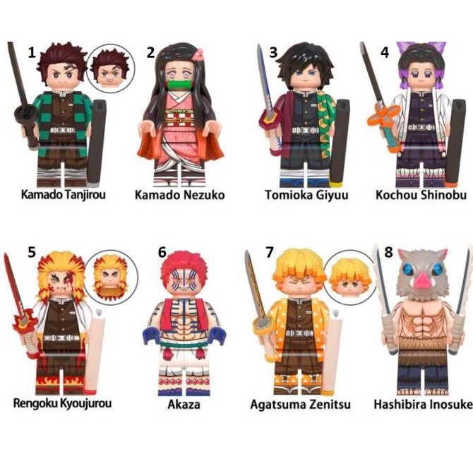 Jual Limited - baru Demon Slayer Kimetsu Yaiba Tanjiro Nezuko Zenitsu ...