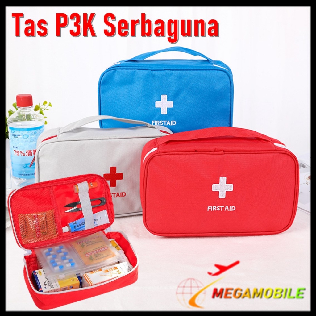 Jual MM - Pouch P3K Tas P3K Mini Jinjing Bentuk Persegi Tempat Kotak ...