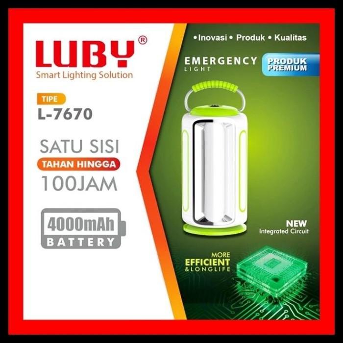 Jual KOMPOR LAMPU DARURAT LAMPU EMERGENCY EMERGENCY LAMP LUBY L 7670 ...