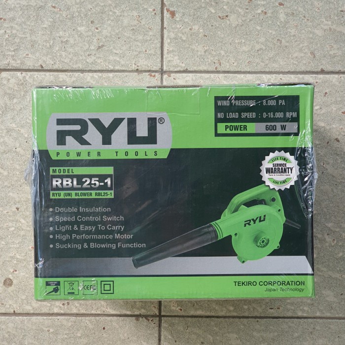 Jual Hand Blower Tangan RYU RBL 25-1 Tekiro Vacum Cleaner Peniup Debu ...