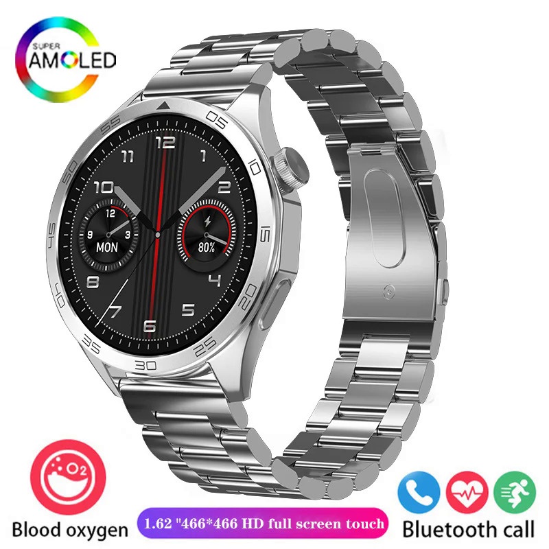 Jual New For Huawei Xiaomi GT4 Pro Smart Watch Men NFC GPS Tracker ...