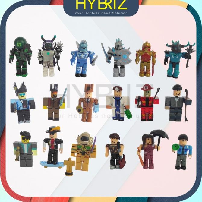 Jual mainan action figur roblox set figure roblox pajangan topper cake ...