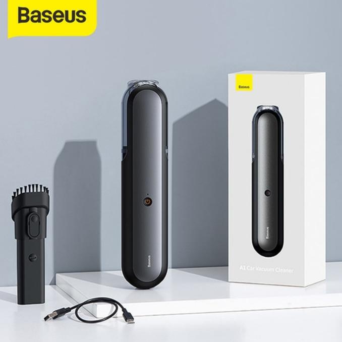 Jual BASEUS Mini Car Vacuum Cleaner Portable Penghisap Debu Rechargeable | Shopee Indonesia