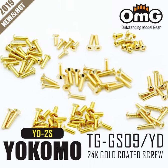 Jual RC OMG GOLDEN SCREW KIT FOR YOKOMO YD-2S #TG-GS09/YD | Shopee Indonesia