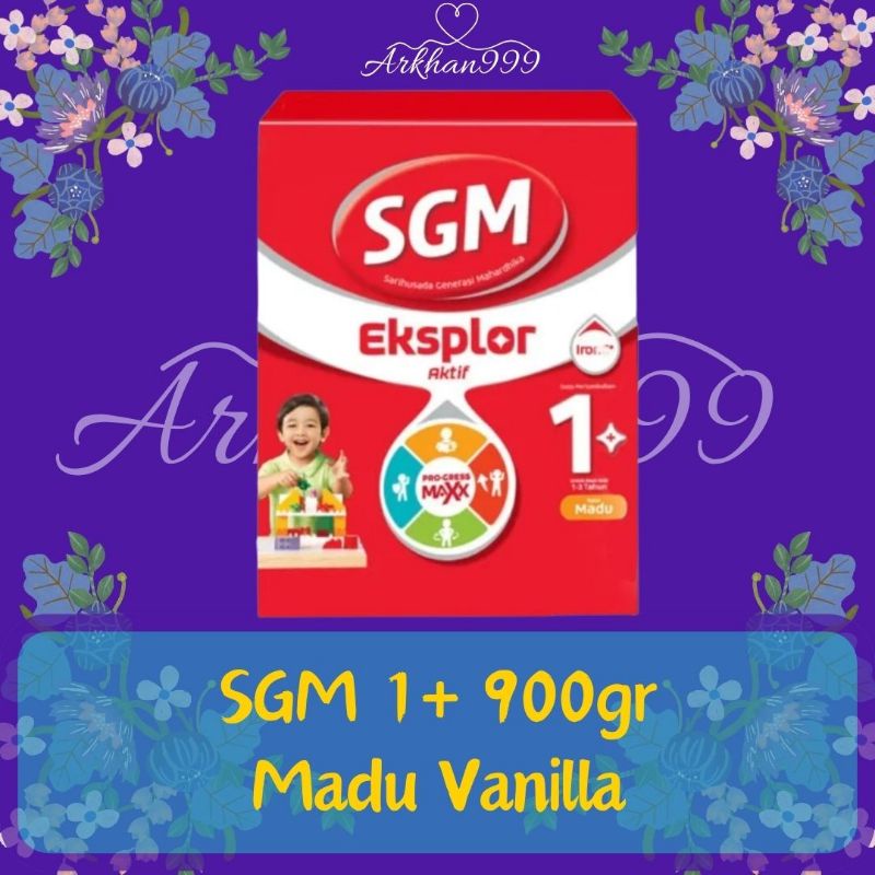 Jual SGM 1+ Madu | SGM 1+ Vanilla Box - 900gr | Shopee Indonesia