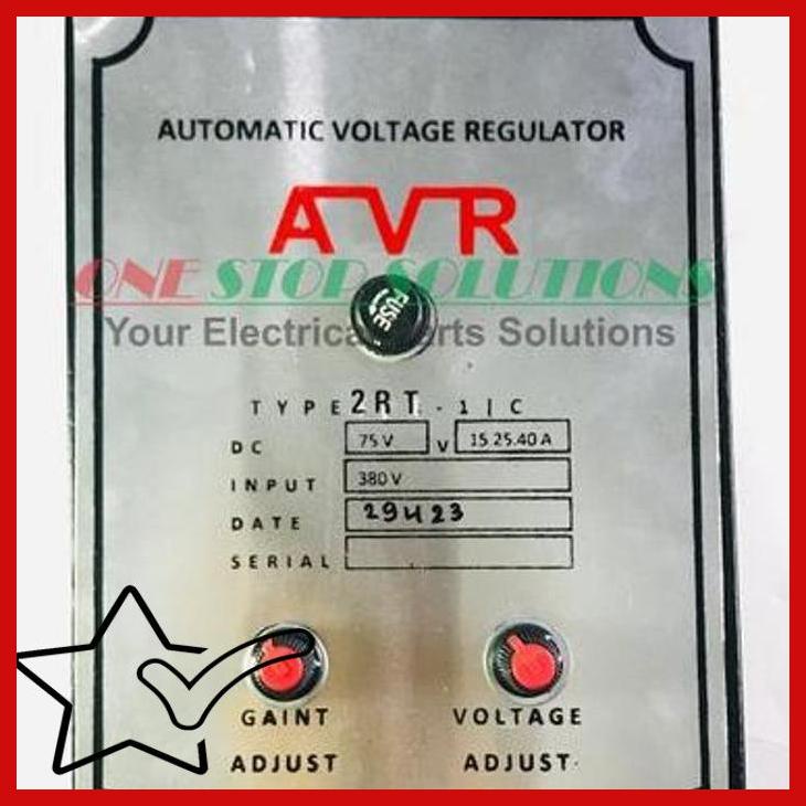 Jual [OSO] AVR LOKAL 3 PHASE 2RT-1IC AVR GENERATOR 3 PHASE 2RT-1IC ...