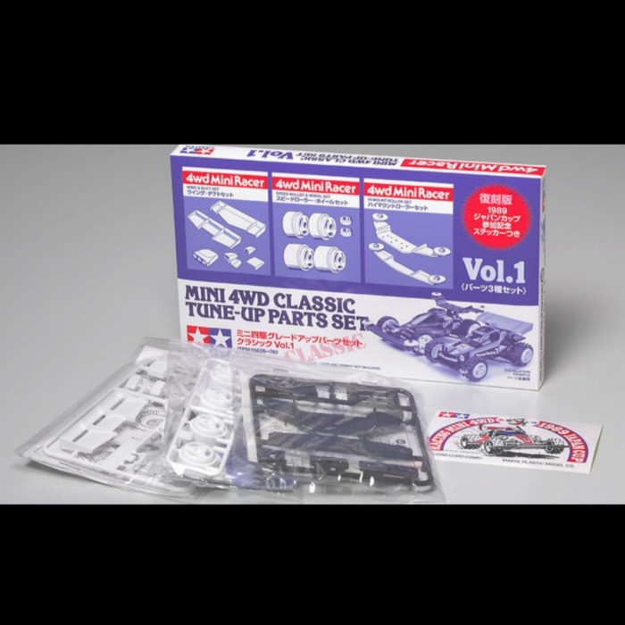 Jual Tamiya 95626 Mini 4WD Classic Tune Up Parts Set Vol.1 | Shopee ...