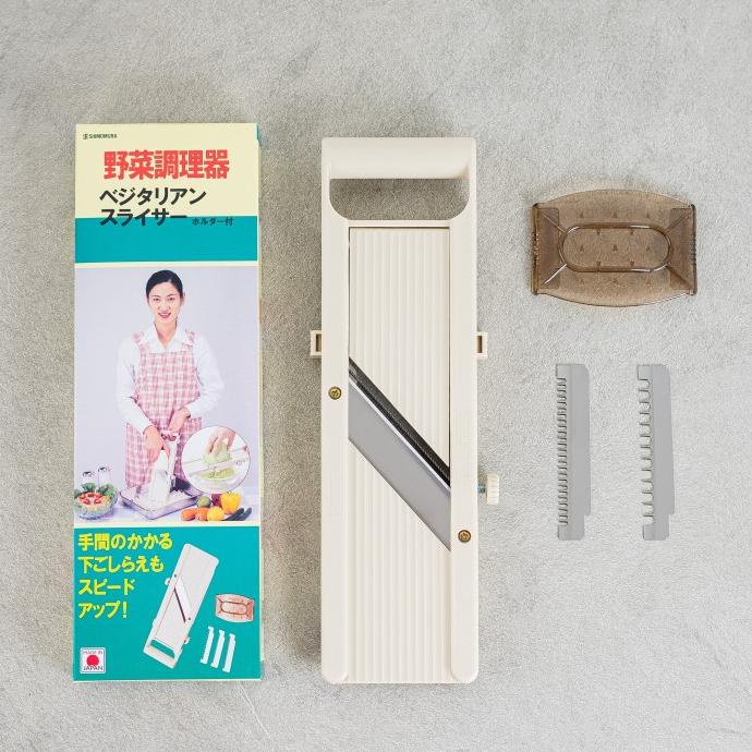 Jual Shimomura Japan Adjustable Mandoline Vegetable Slicer - Made in ...