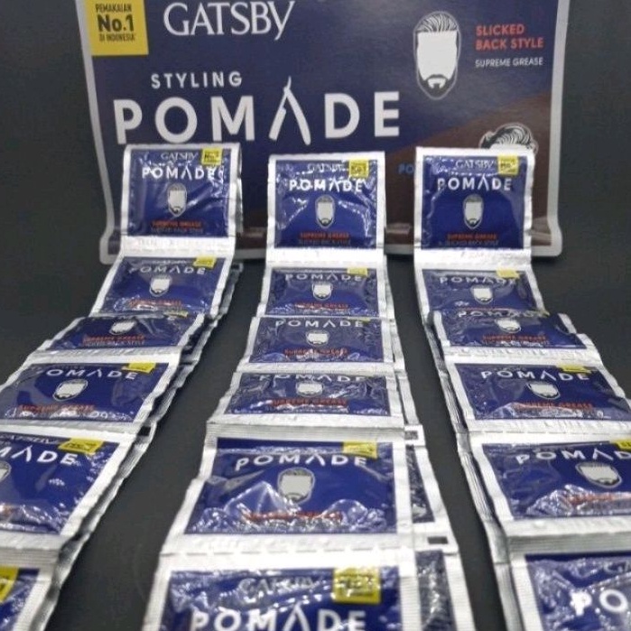 Jual (36pcs)Gatsby Styling Pomade Sachet/Minyak Rambut Pria/Gatsby ...
