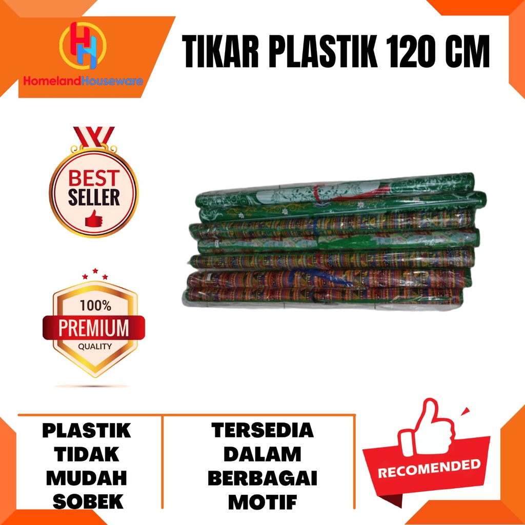 Jual TIKAR PLASTIK MOTIF/TIKAR PLASTIK 120 CM/TIKAR PLASTIK GULUNG ...