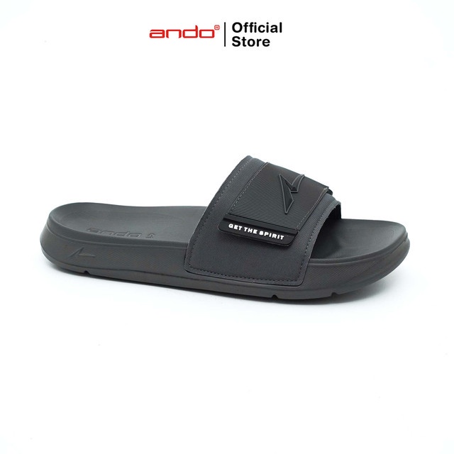 Jual Ando Official Sandal Selop Slip On Xenix Pria Dewasa - Abu-Abu ...