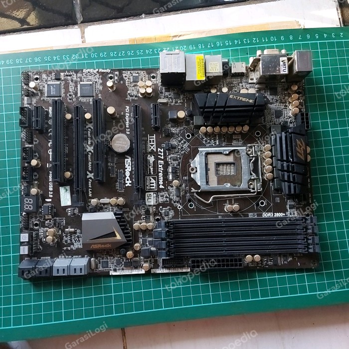 Jual mb mobo motherboard mainboard gaming asrock z77 extreme4 LGA 1155 ...