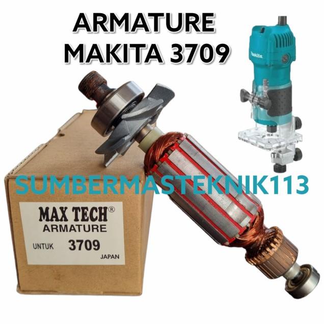 Jual ARMATURE MAKITA 3709 ANGKER MESIN TRIMER MAKITA 3709 MESIN PROFIL ...