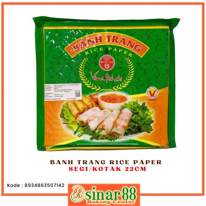 Jual best seller] BANH TRANG RICE PAPER SEGI 22CM | Shopee Indonesia