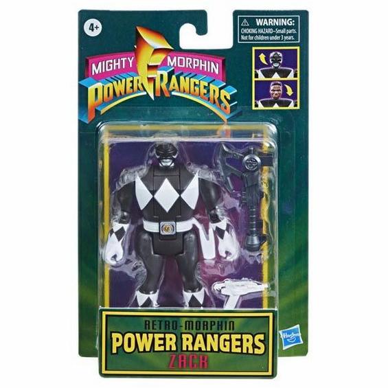 Jual Original Retro Morphin Power Rangers Zack Black MMPR Bandai 1 ...