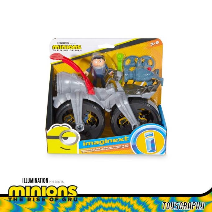 Jual Minions The Rise of Gru GRUS ROCKET BIKE Figure Imaginext ...
