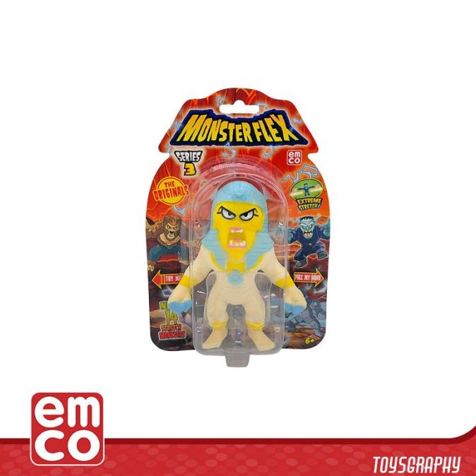 Jual EMCO Monster Flex PHARAOH MUMMY Stretch Squishy Goojitzu Goo jit ...
