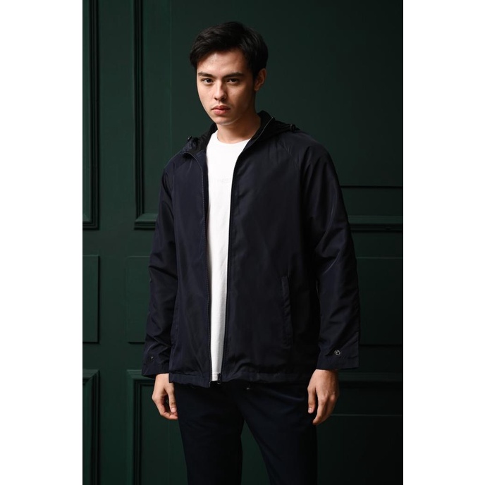 Jual JAKET PREPP STUDIO WINDBREAKER JACKET NAVY | Shopee Indonesia