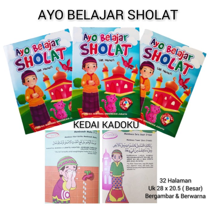Jual Termurah Buku Ayo Belajar Sholat Bergambar Berwarna Harga Murah ... Jual Termurah Buku Ayo Belajar Sholat Bergambar Berwarna Harga Murah ...