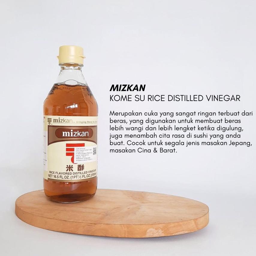 Jual Zkan Kome Su Rice Distilled Vinegar 500Ml | Shopee Indonesia