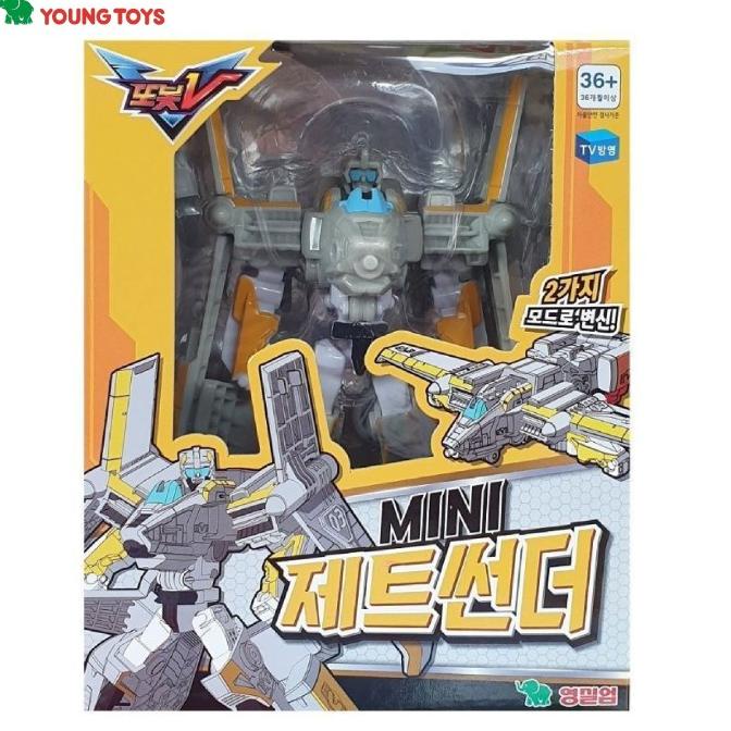 Jual TOBOT Galaxy Detectives Mini Jet Thunder Robot Figure ORIGINAL ...