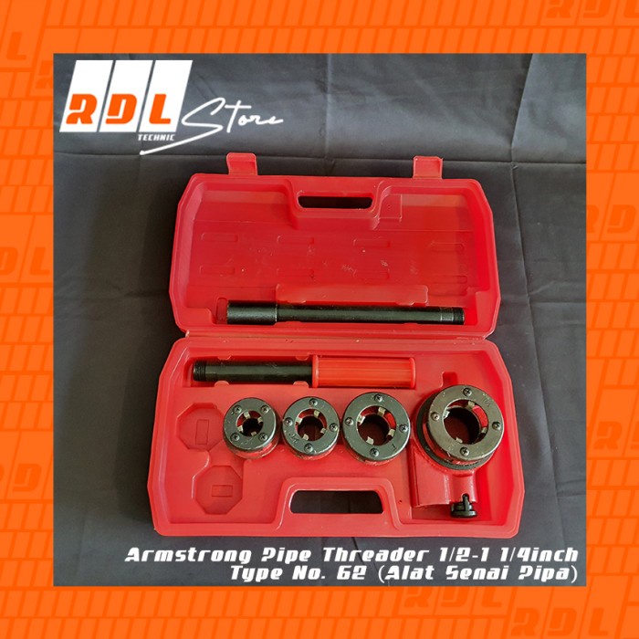 Jual Armstrong Pipe Threader 1/2-1 1/4inch Type No. 62 (Alat Senai Pipa ...