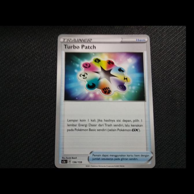 Jual TURBO PATCH POKEMON TCG | Shopee Indonesia
