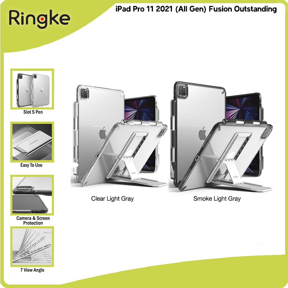 Jual Casing Ringke iPad Pro 11 (All Gen) Fusion Soft Anti Crack FREE ...