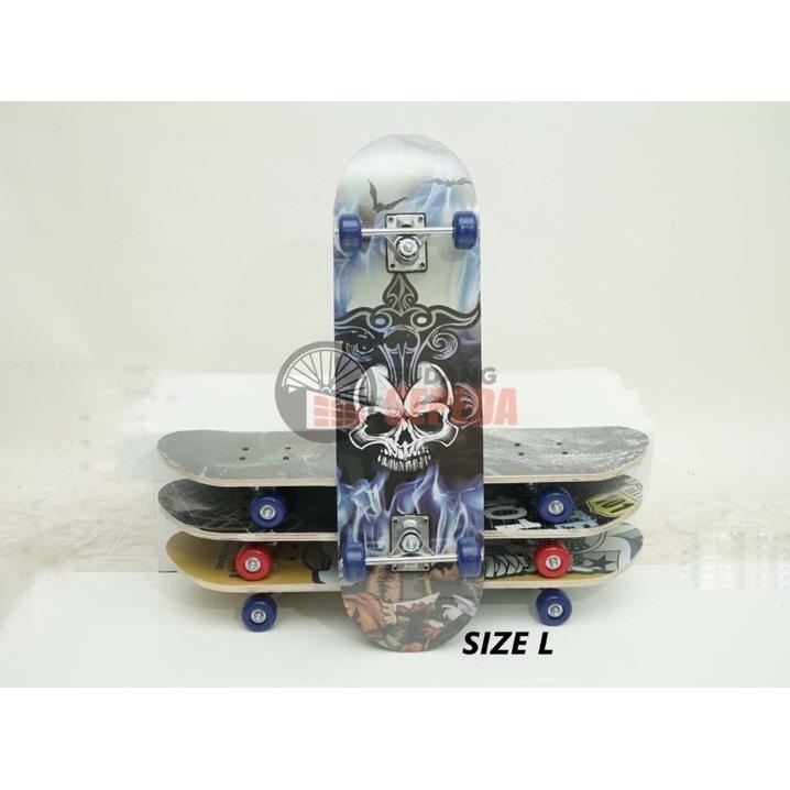 Jual Skateboard 3 Size Ukuran Dewasa Dan Anak S M L Banyak Motif Bisa ...